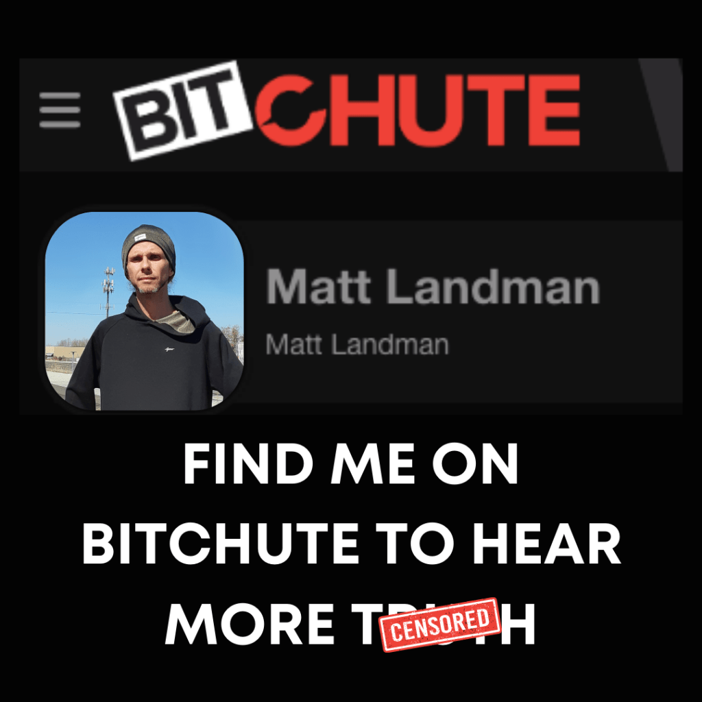 Matt Landman now on Bitchute - Actual Activists